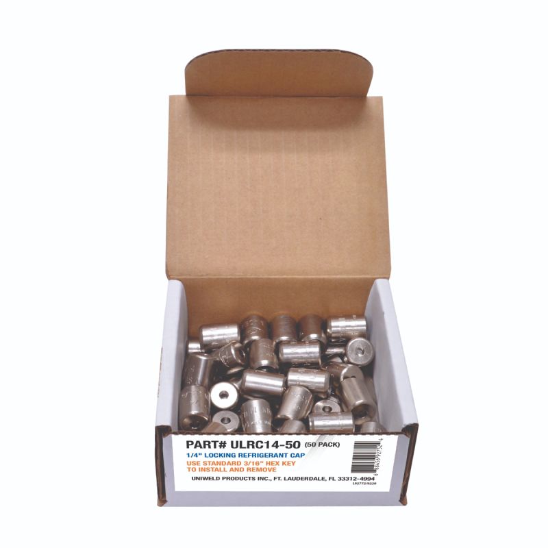 Uniweld Locking Refrigerant Cap - Wrenchers