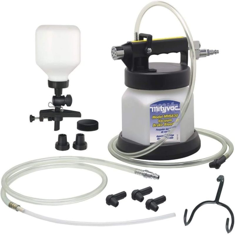 MityVac MV6835 Brake Bleeder Vacuum Style Clamp-On Automatic Refill Kit ...